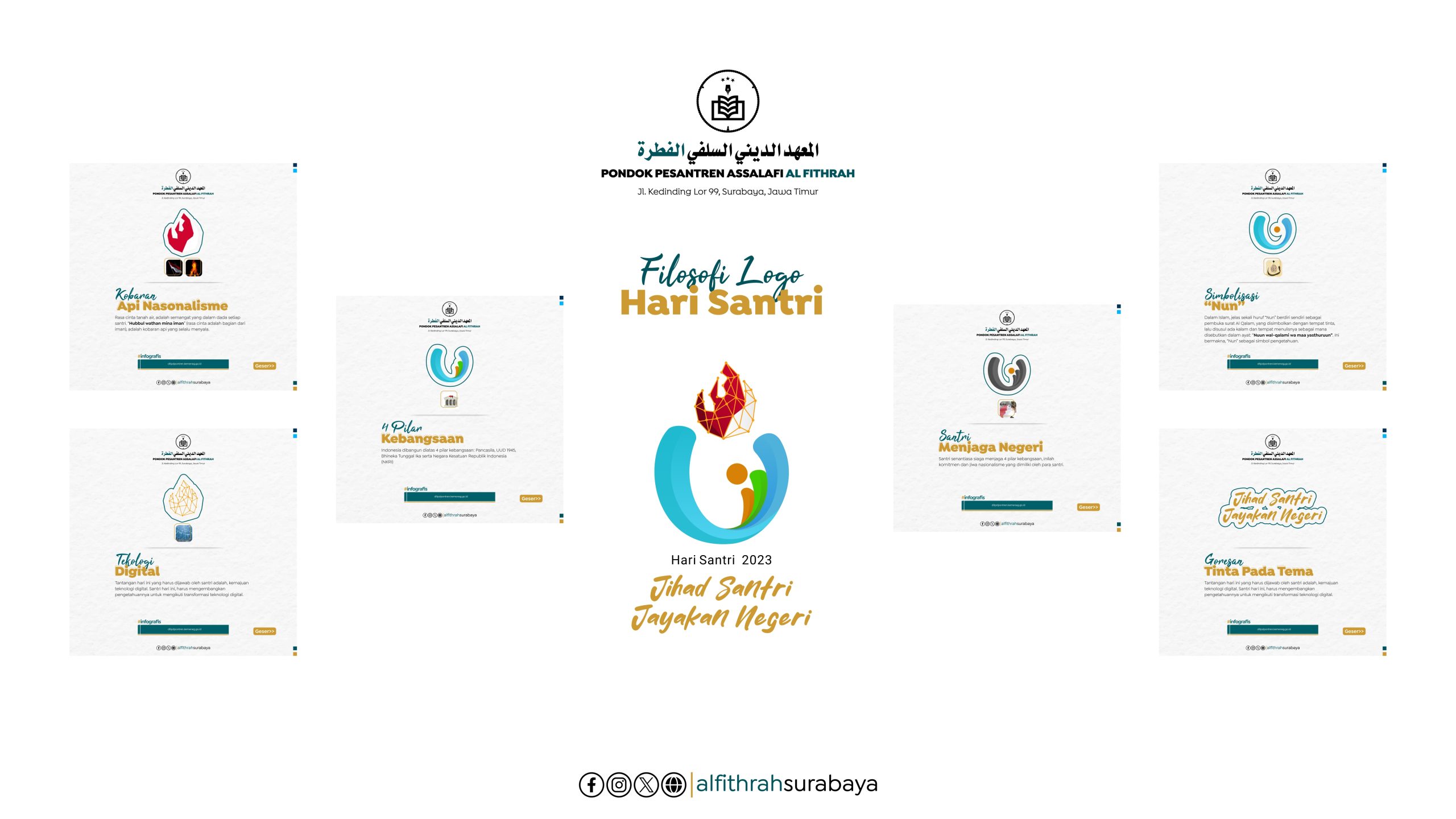 Filosofi Logo Hari Santri - Pon. Pes. Assalafi Al Fithrah