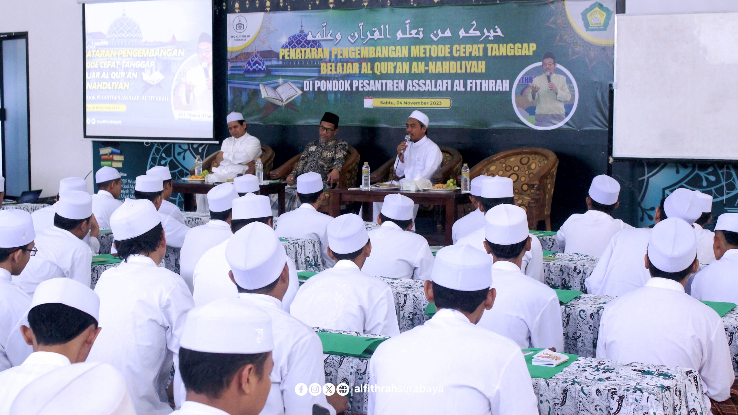 TPQ Al Fithrah Selenggarakan Penataran An Nahdliyah - Pon. Pes ...
